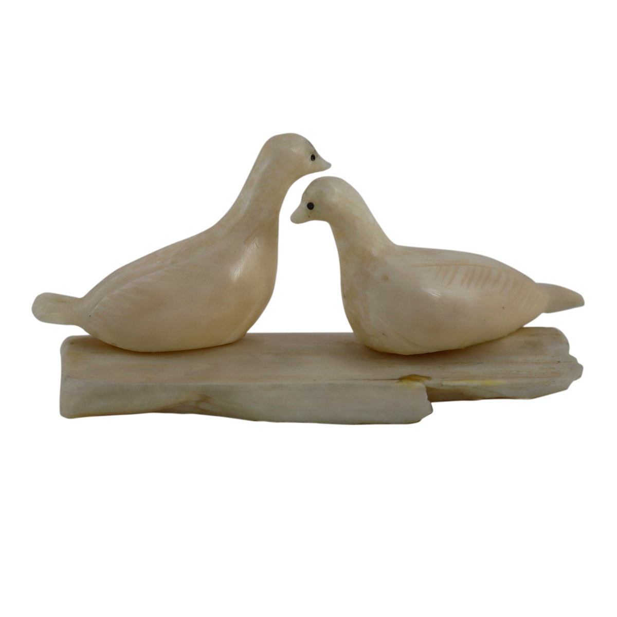 Ivory "Two Birds on Base" – Uno Langmann Gallery