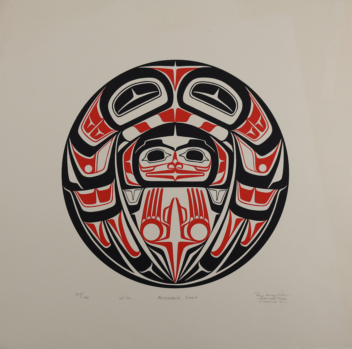 Roy Henry Vickers (Canadian/ Haida, Heiltsuk, and Tsimshian 1946) 'Mes ...