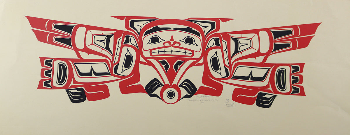 Don Yeomans (Haida 1958 born) 'Supernatural Raven with Sun' – Uno ...