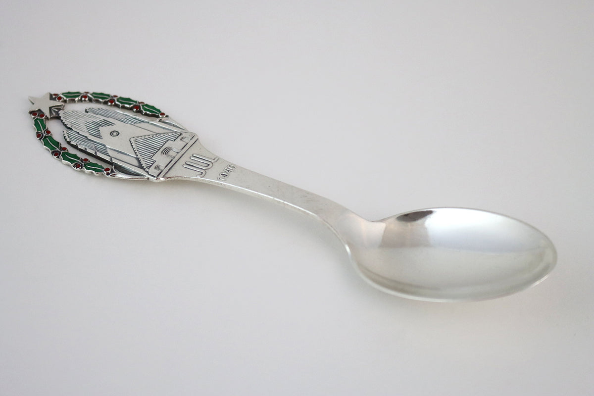 Danish 1940 Gruntvig's Church Christmas Spoon – Uno Langmann Gallery